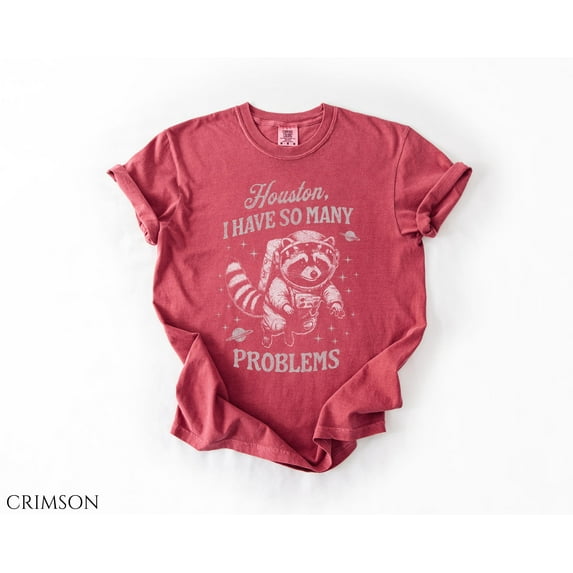 Raccoon Astronaut T-Shirt, 90s Y2K Retro Graphic Tee, Funny Shirt, Meme ...