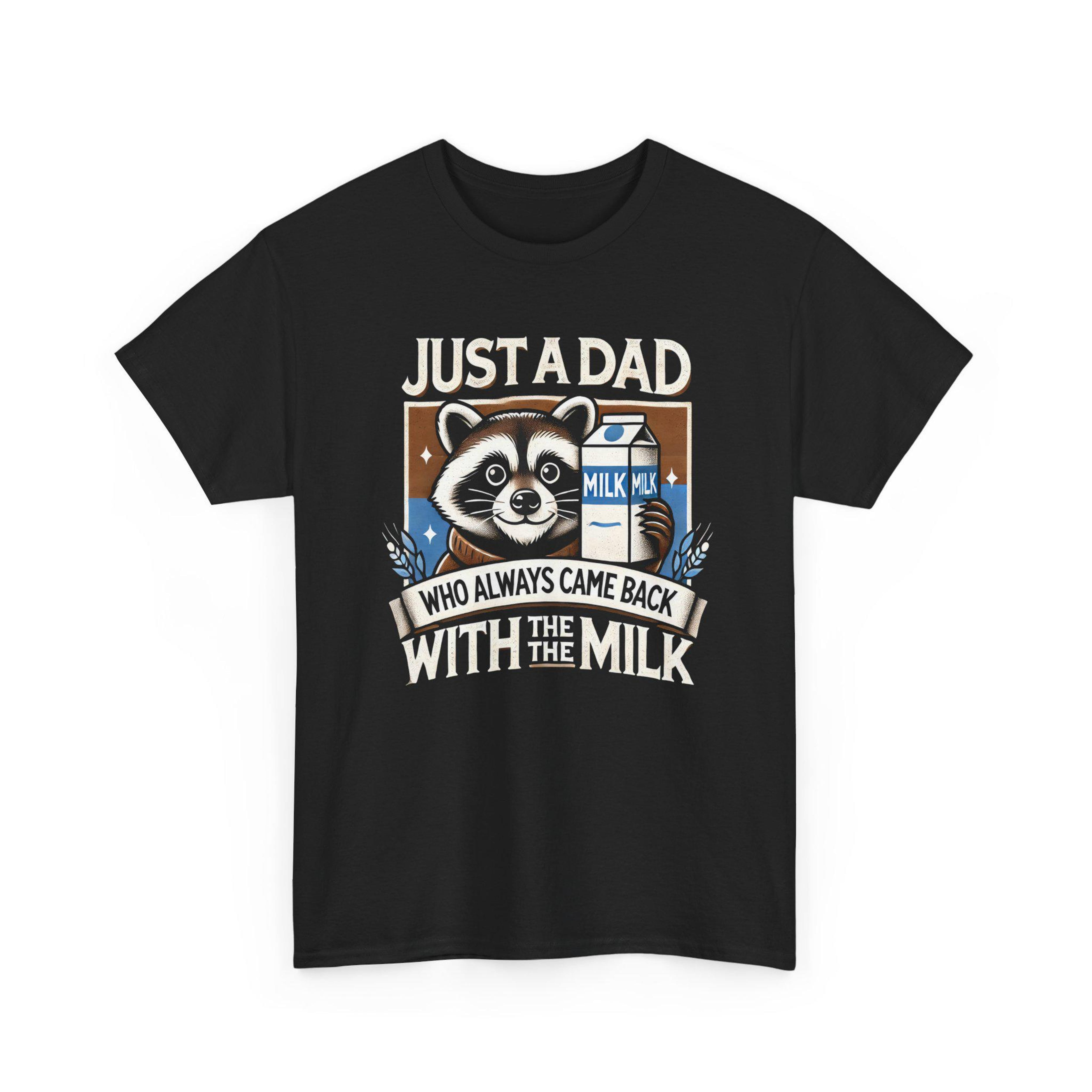 Raccoon Dad with Milk Shirt | Funny Raccoon Jokes | Dad Who Came Back ...