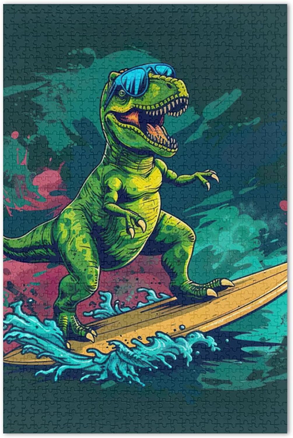 Raccoon Family Cute 500 Pieces Jigsaw Puzzles for Adults Fun Silly ...