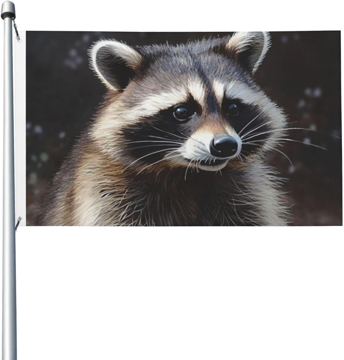 Raccoon Flag 3x5 ft Garden Flag Welcome Spring Summer Garden Flags ...