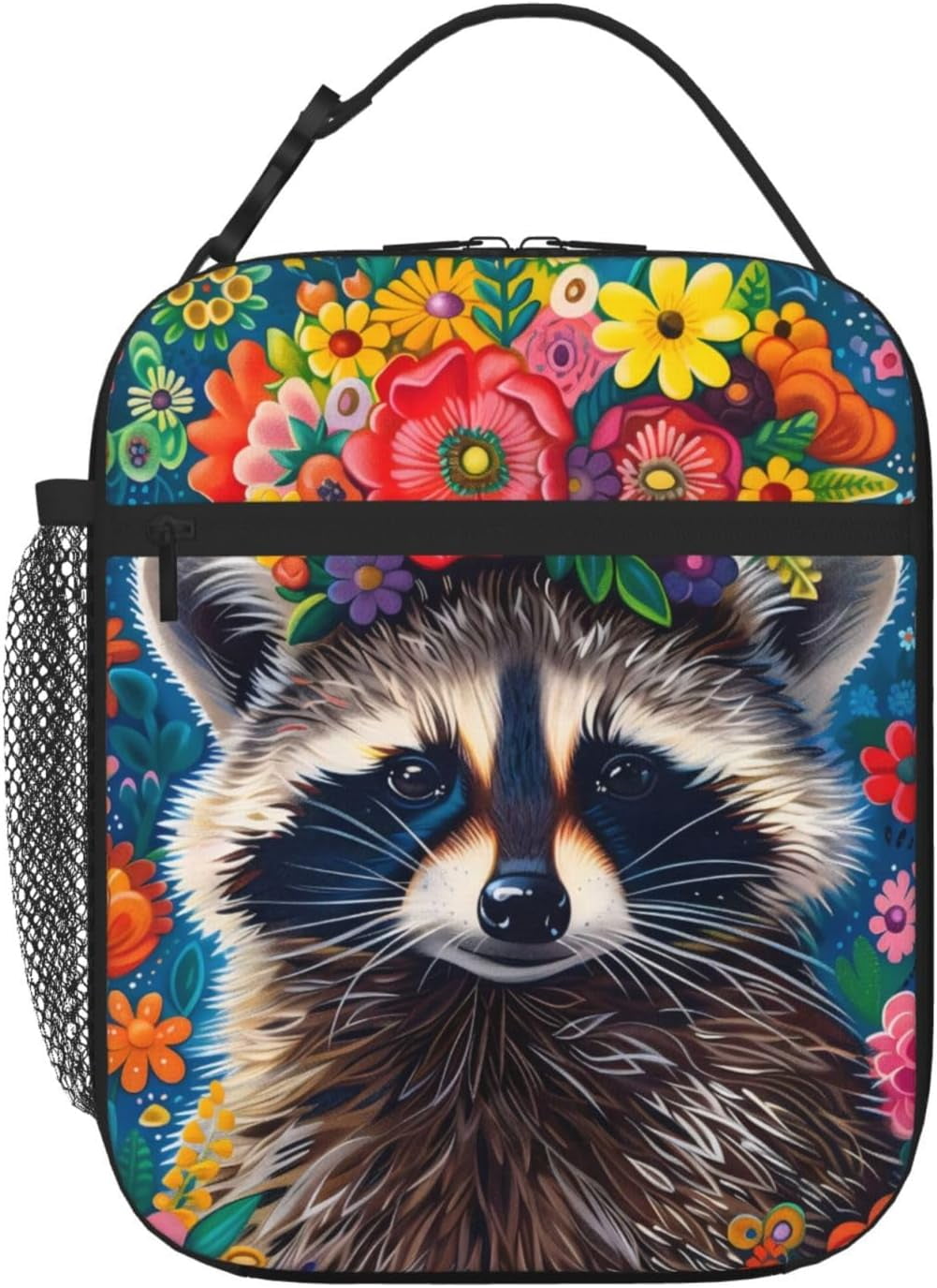 Raccoon Insulated Lunch Bag Reusable Lunch Box Cooler Lunch Tote Bag ...