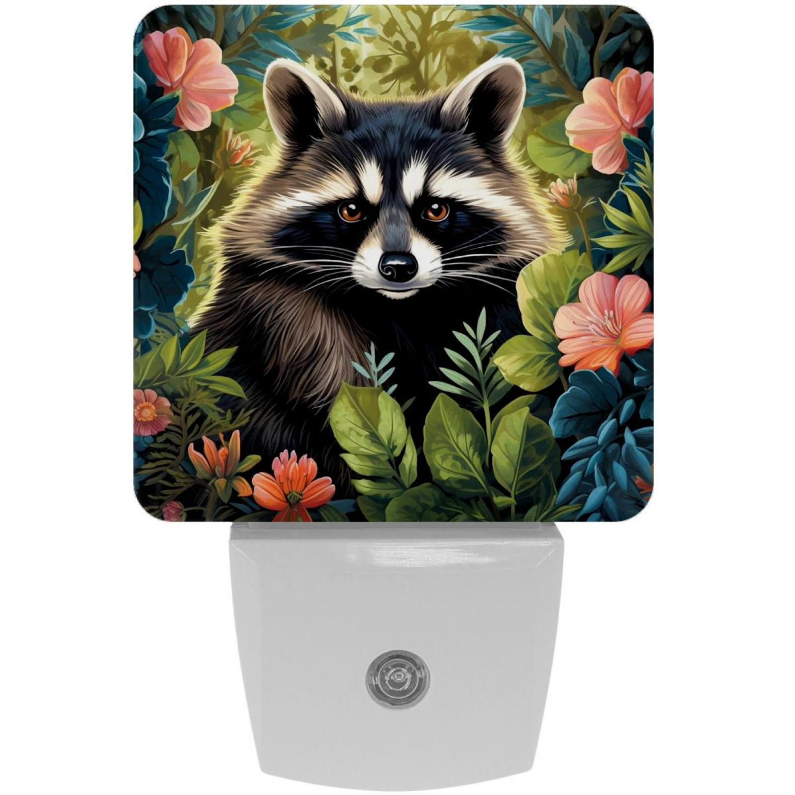 Raccoon LED Square Night Light - Compact and Energy Efficient ...