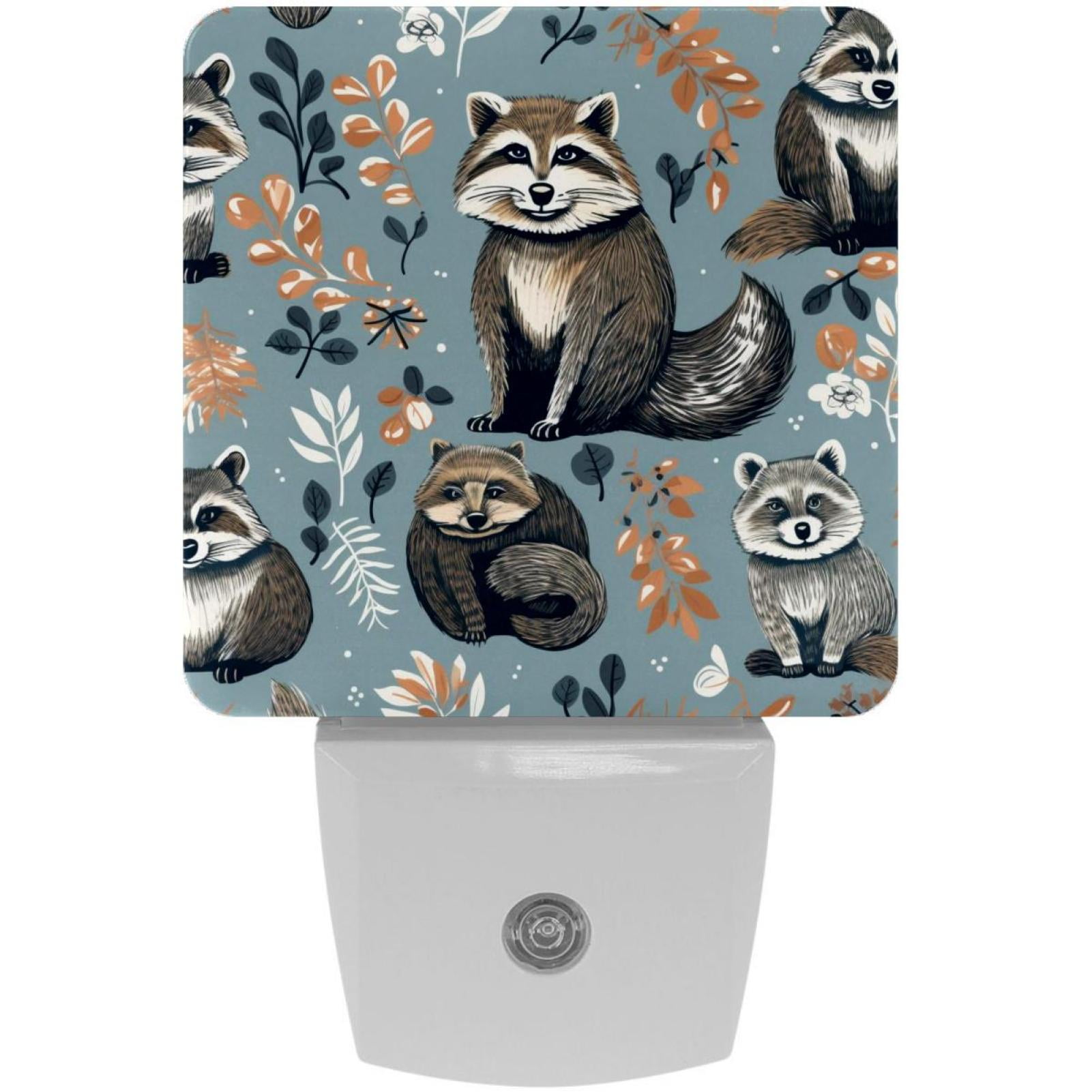 Raccoon LED Square Night Lights: Energy-Efficient and Stylish ...