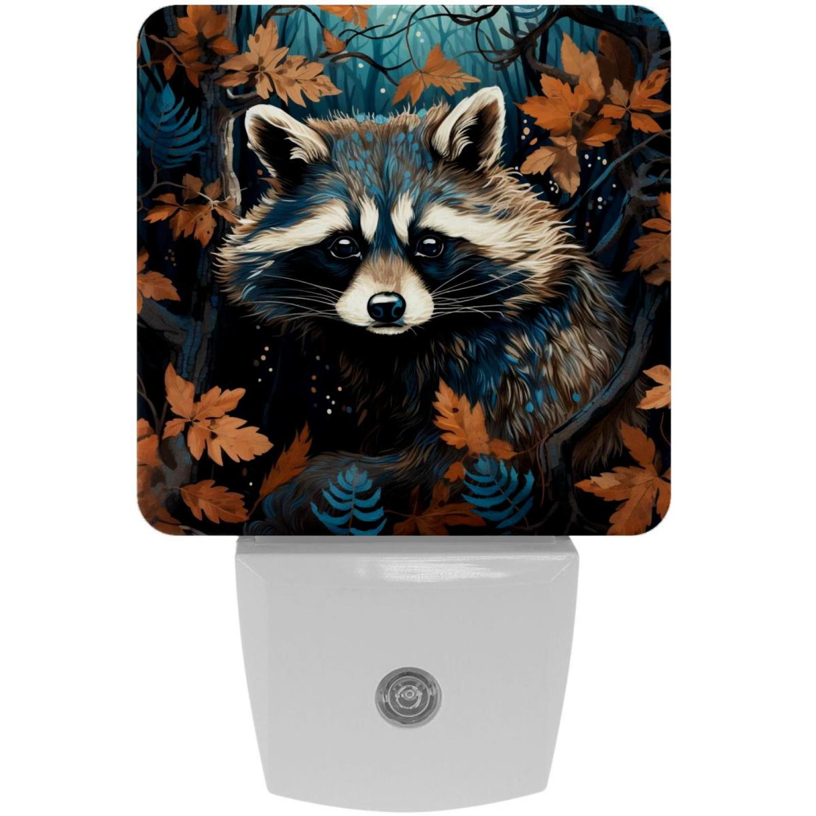 Raccoon LED Square Night Lights - Stylish and Energy-Efficient Lighting ...