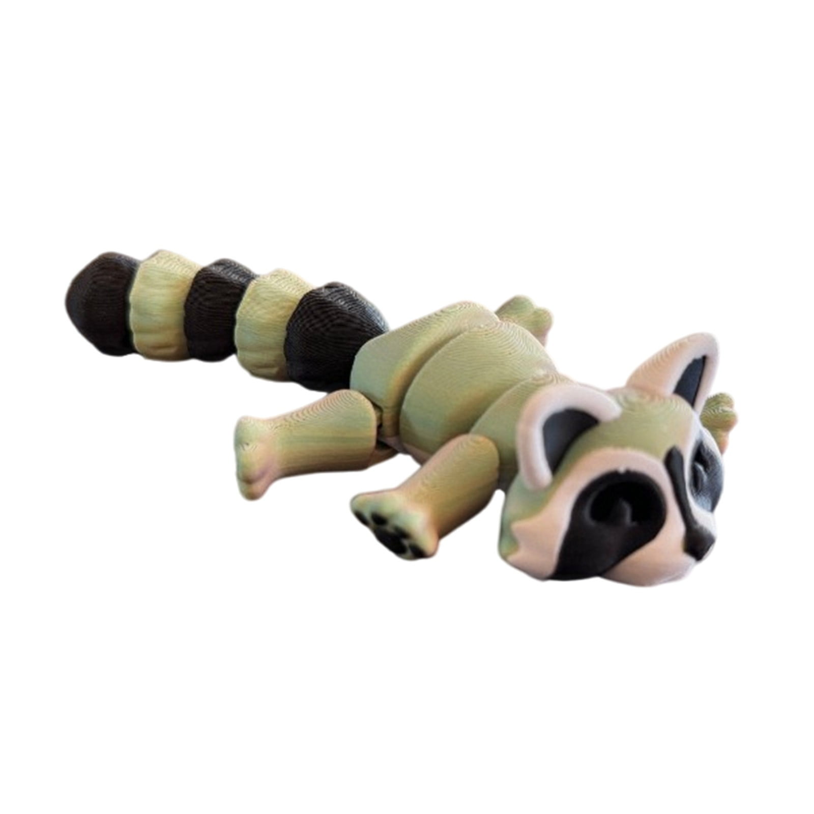 Raccoon Panda With Trash Can 3D Printed Articulated Joints Anxiety ...