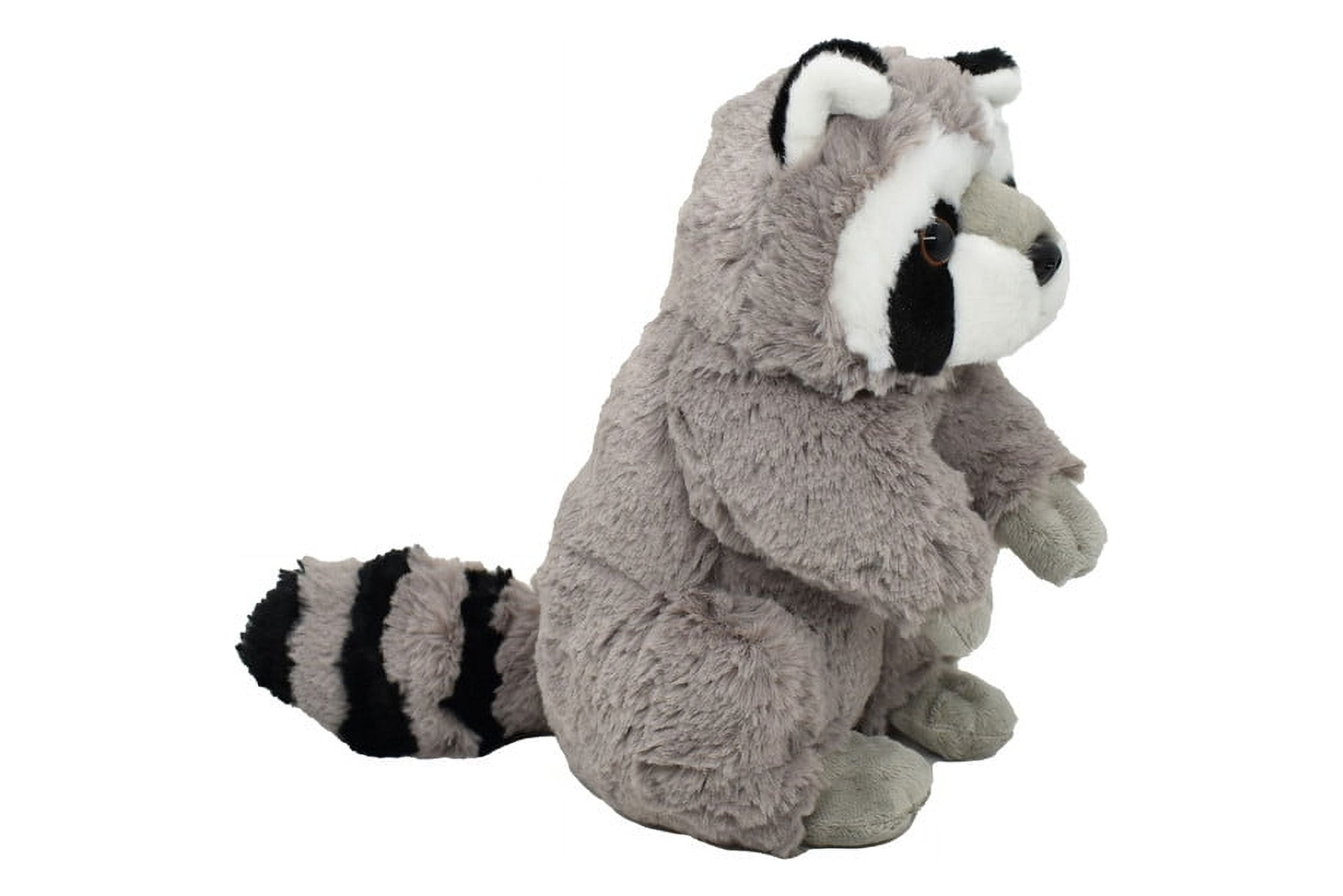 Raccoon, Realistic Cute Stuffed Animal Plush Toy, Kids Educational Gift ...