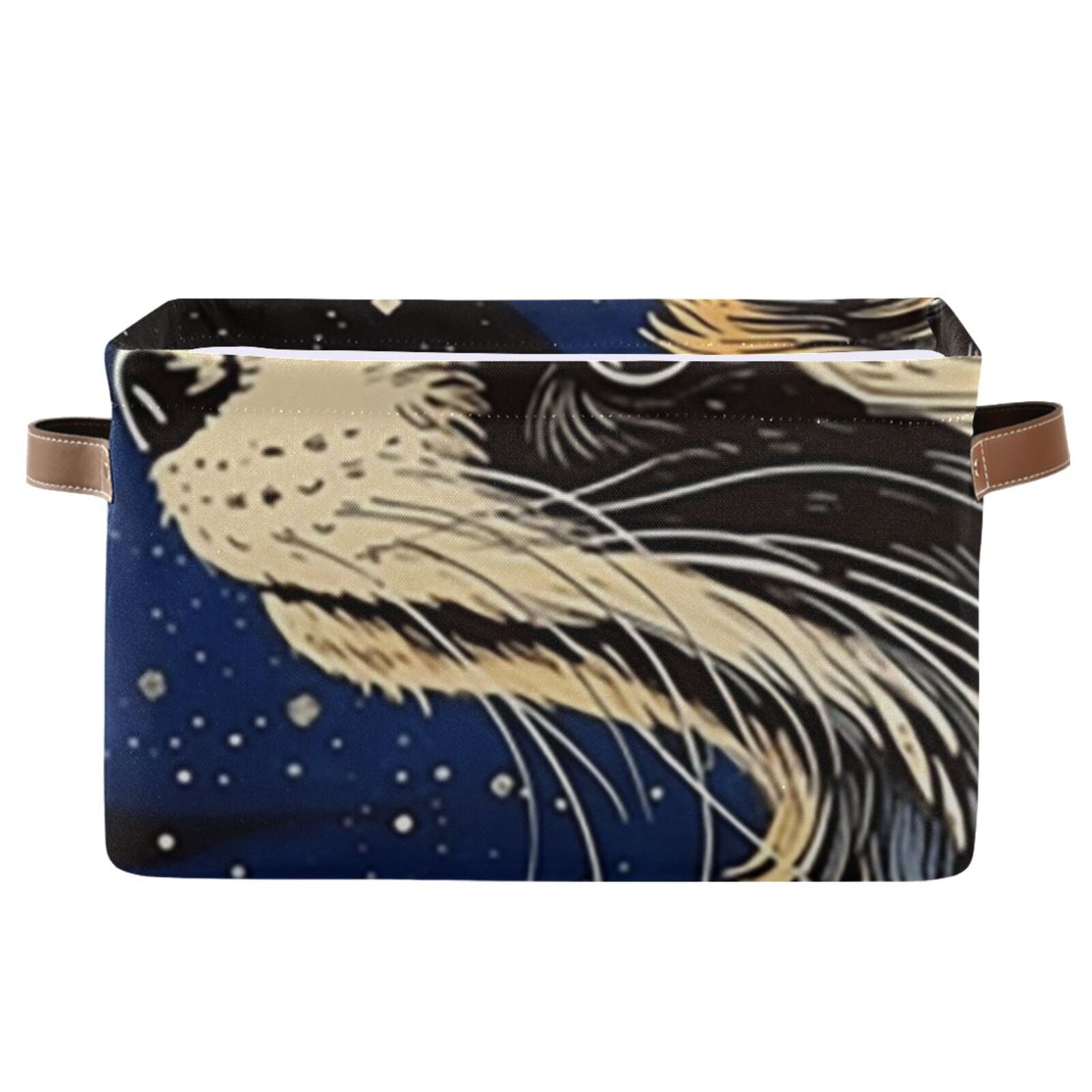 Raccoon Space Universe Storage Bins Baskets With Handles Storage Box ...