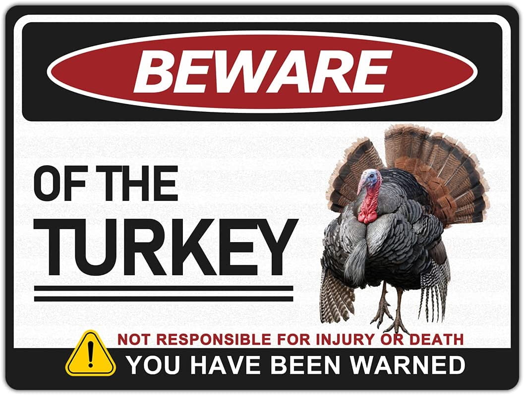 Raccoon Warning Sign 8x12inch, Beware of Raccoon Metal Signs for Home ...