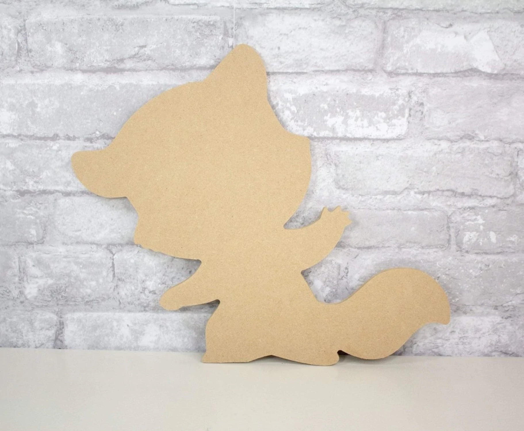 Raccoon Wood Cutout - Walmart.com