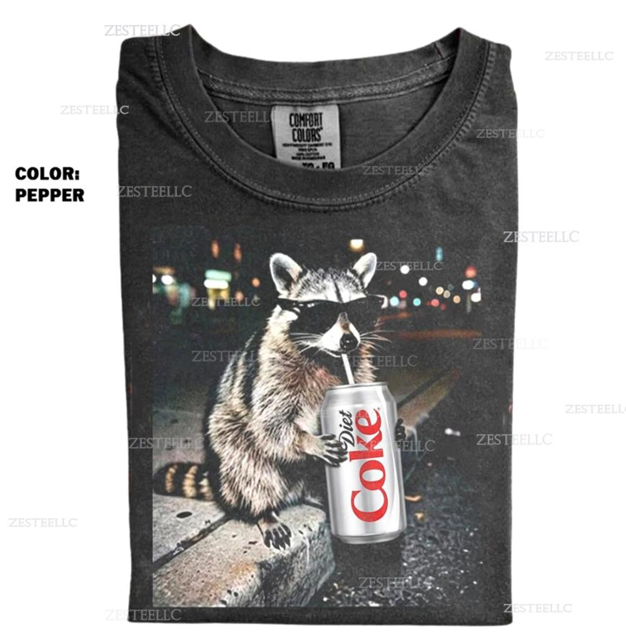 Raccoons Diet Coke Tshirts Funny Meme Genz Dank Raccoons Trendy Shirt ...