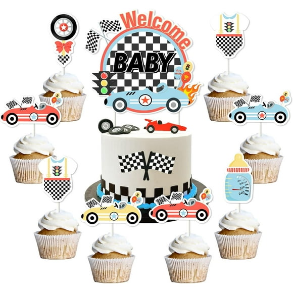 Race Car Themed Baby Shower