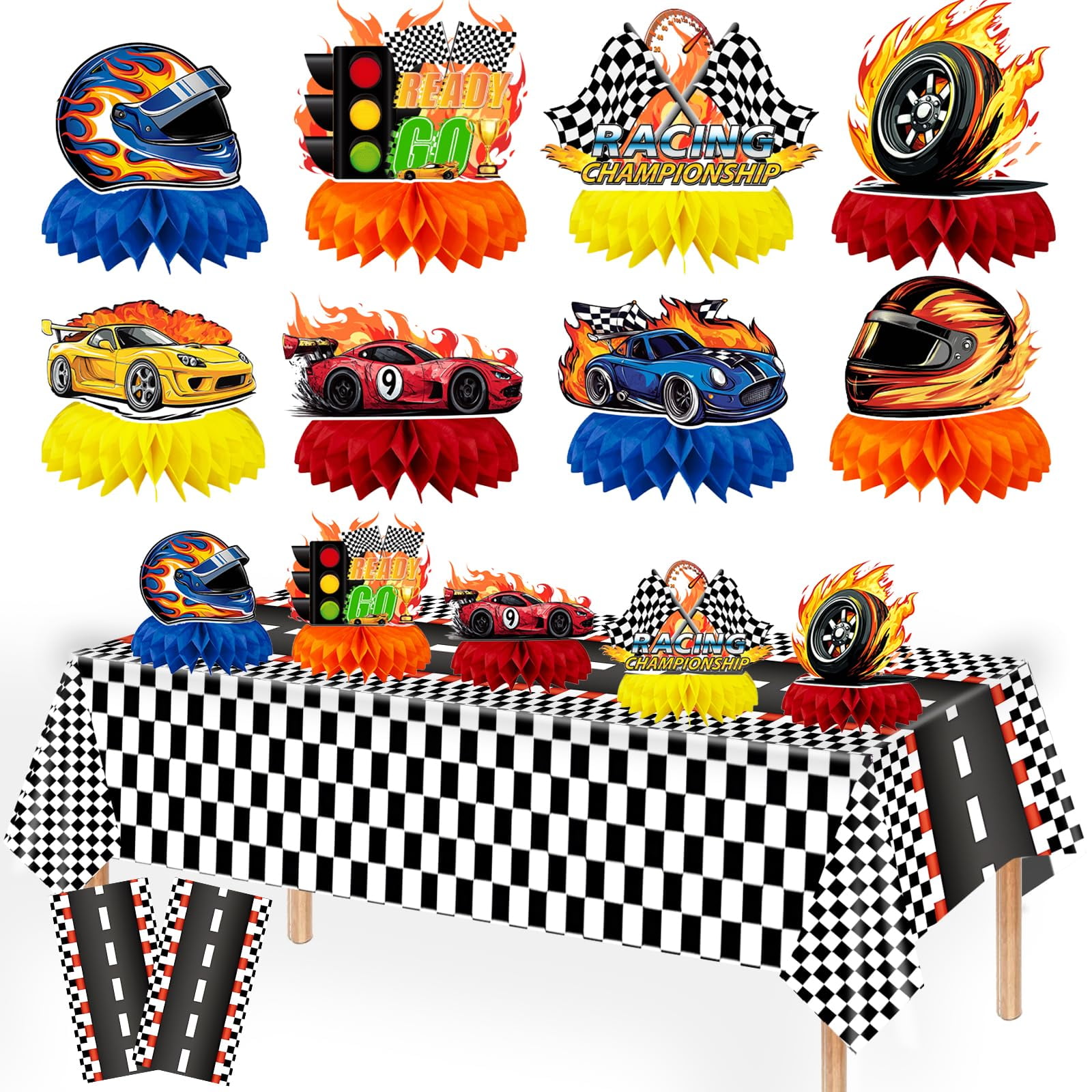 Race Car Birthday Party Decorations, Race Car Party Decorations ...