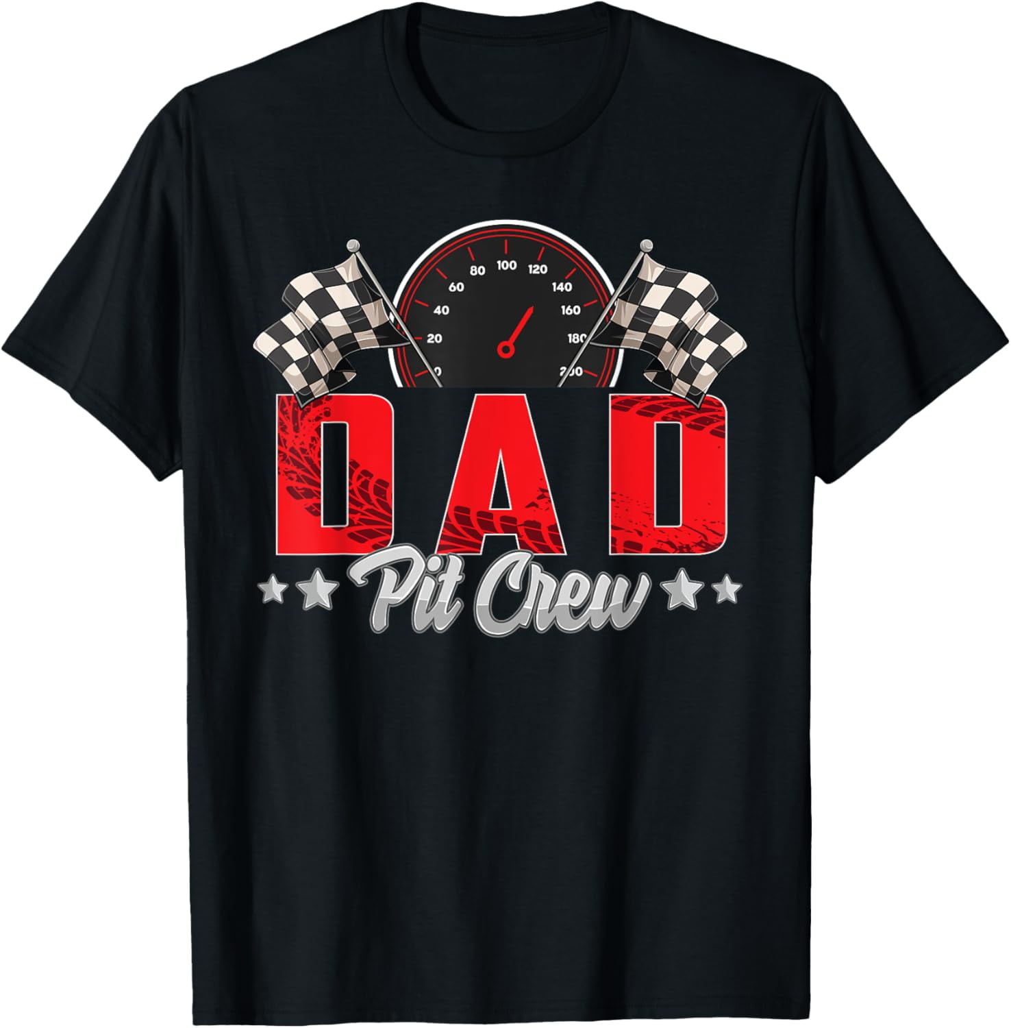 Race Car Birthday Party Racing Family Dad Pit Crew T-Shirt - Walmart.com