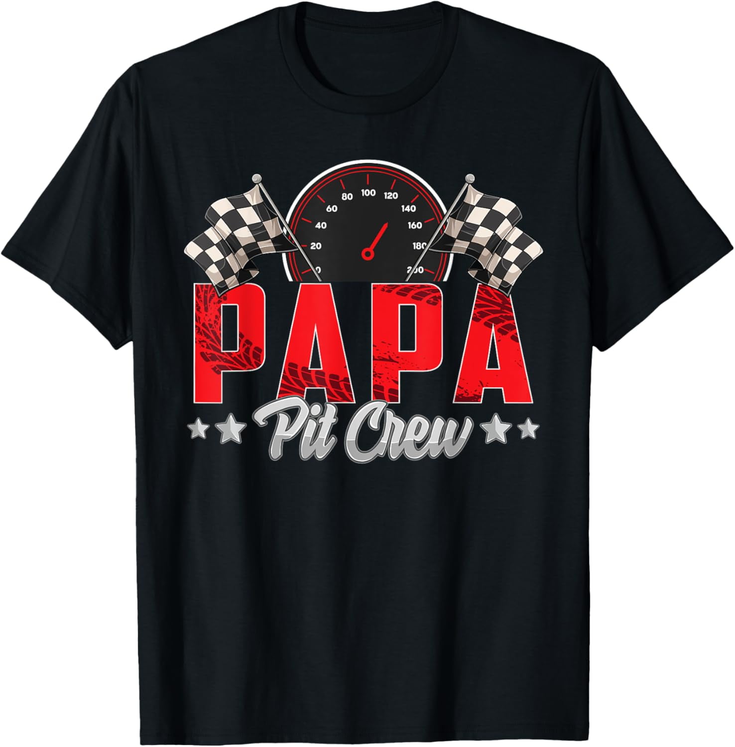 Race Car Birthday Party Racing Family Papa Pit Crew T-Shirt - Walmart.com