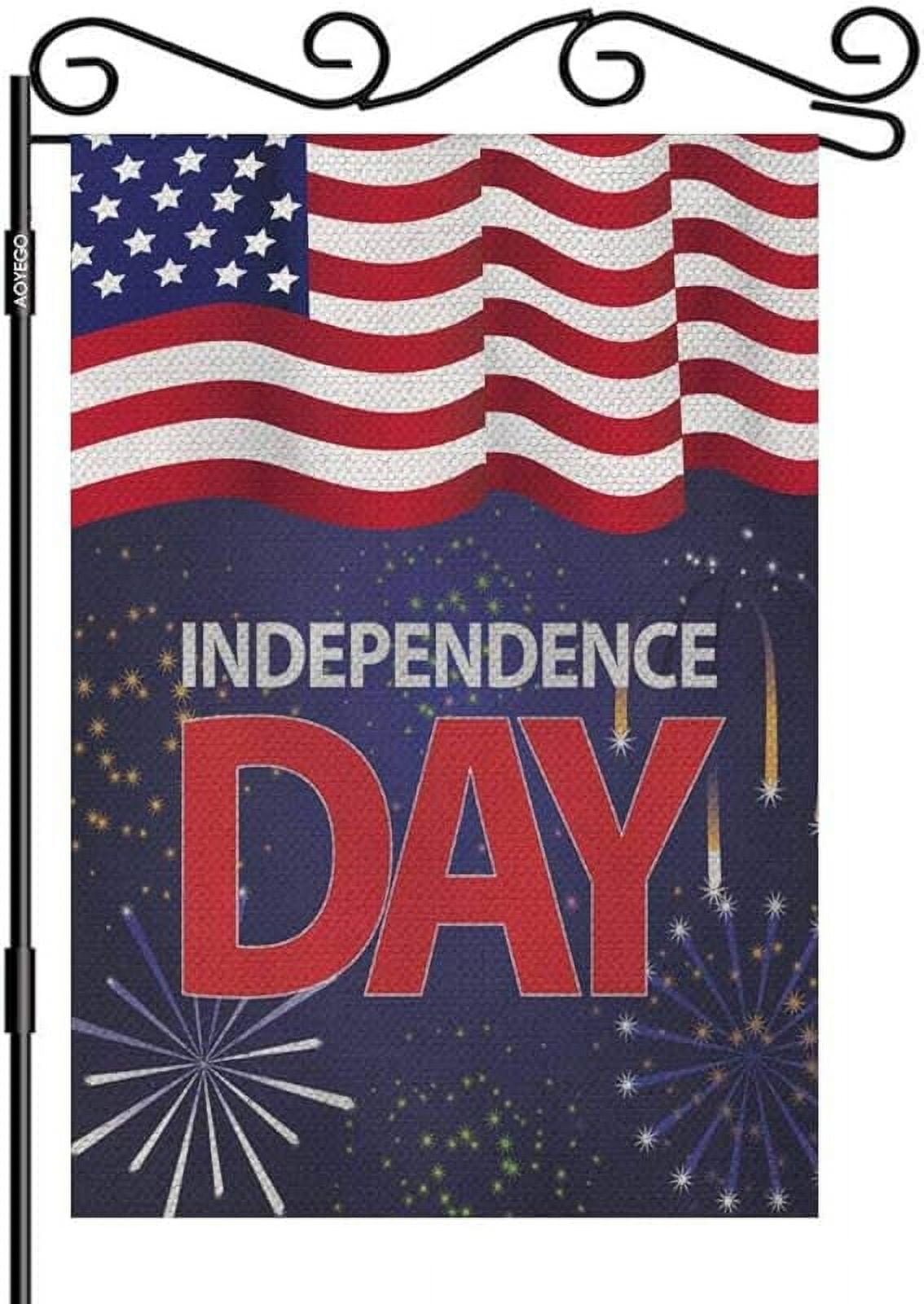 Race Car Checkered Garden Flag 12.5x18 Inch Vertical Double Sided Black and White Buffalo Check ...