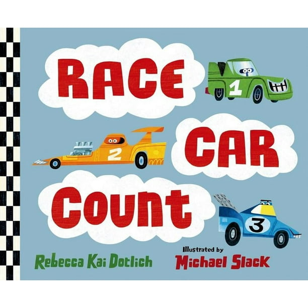 Race Car Count (Board book) - Walmart.com