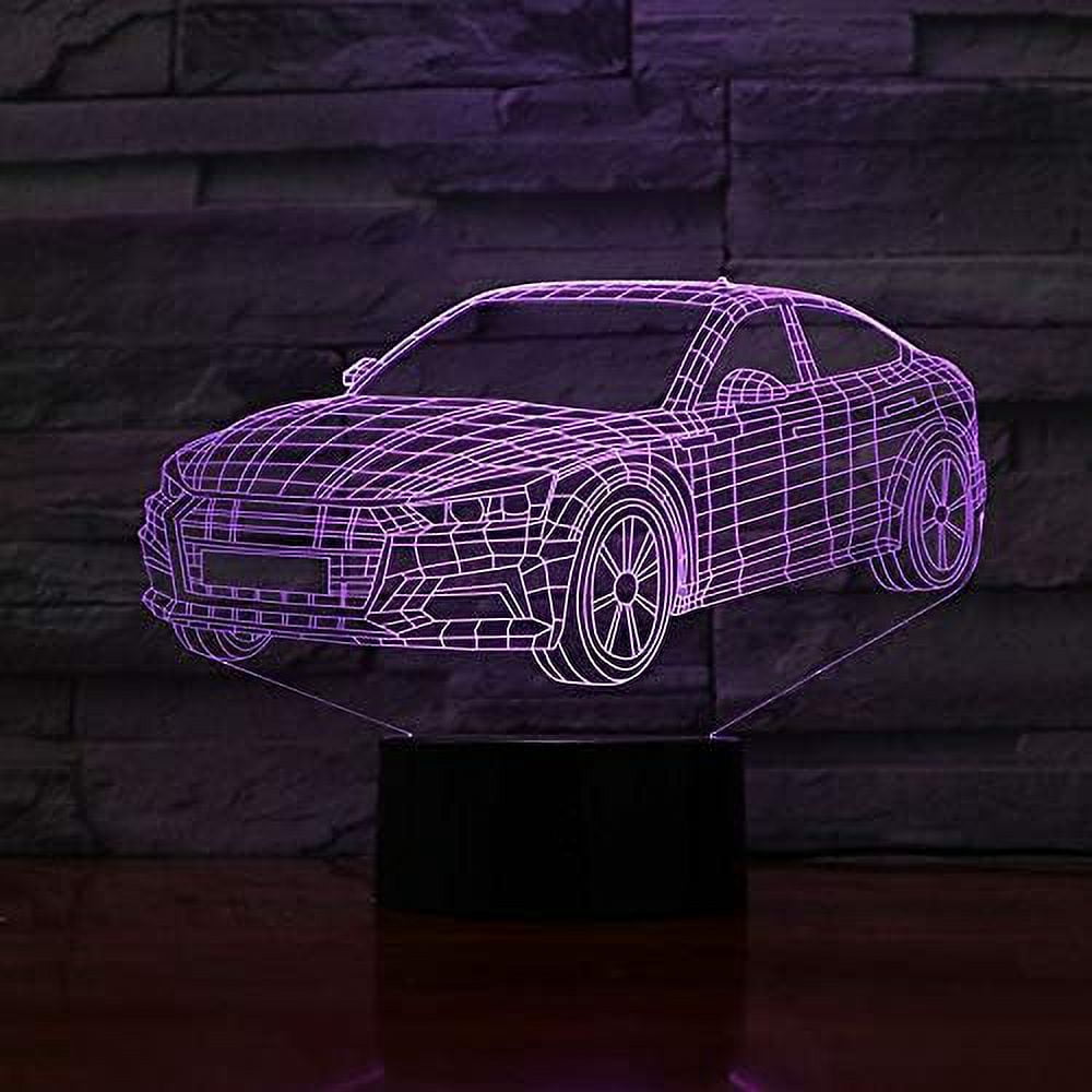 Race Car Lamp, Lamp for Teen Boys Room, Decorations Birthday ...