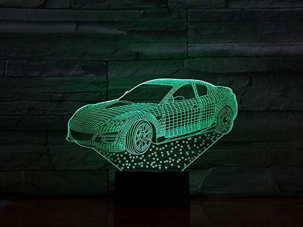 Race Car Lamp, Lamp for Teen Boys Room, Decorations Birthday ...