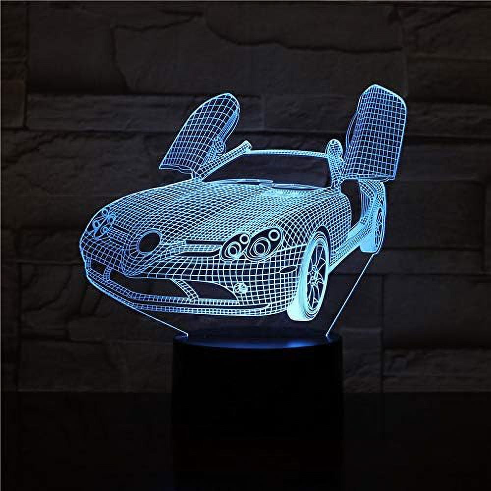 Race Car Lamp, Lamp for Teen Boys Room, Decorations Birthday ...