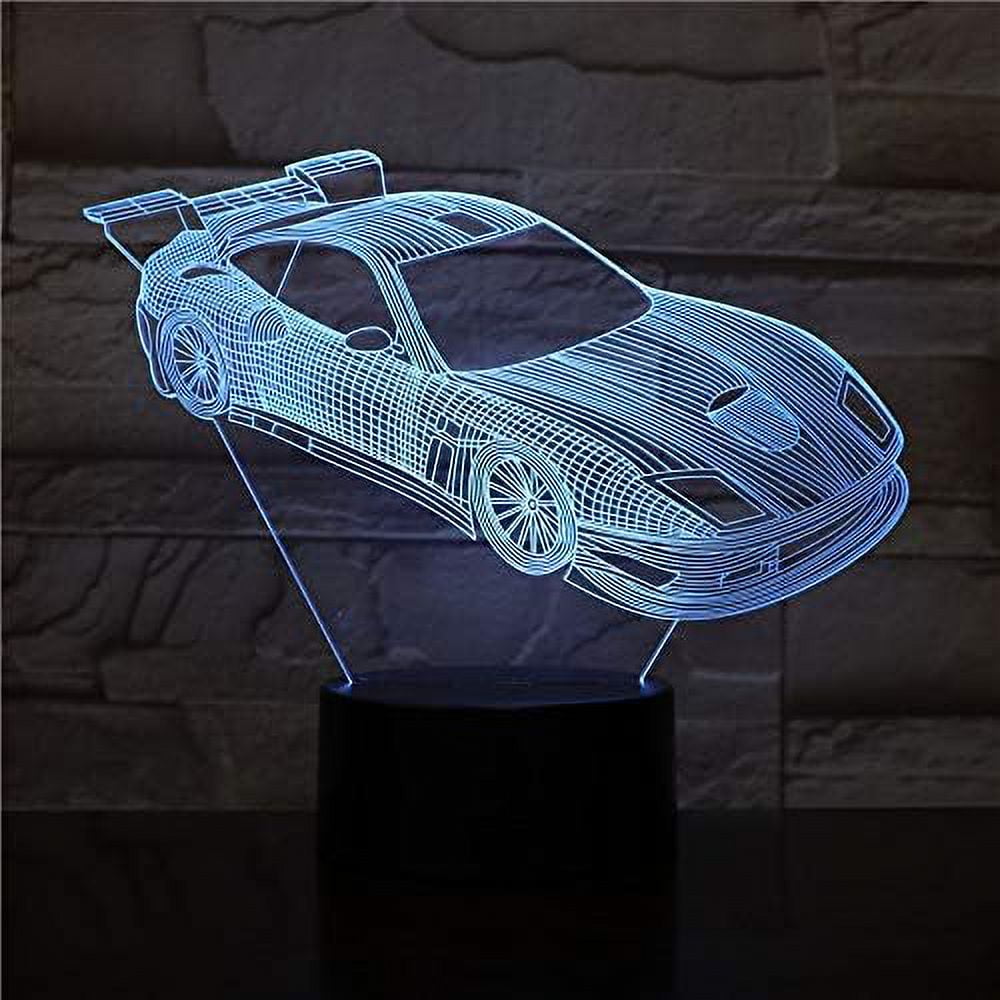 Race Car Lamp, Lamp for Teen Boys Room, Party Decorations Birthday ...