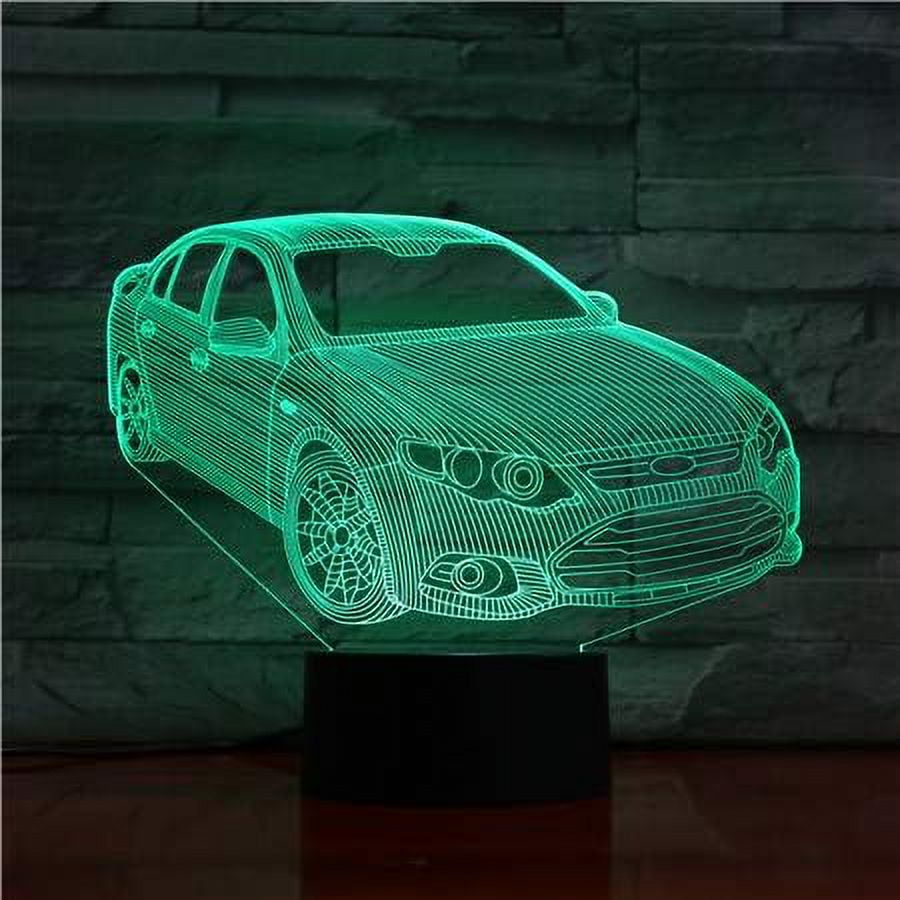 Race Car Lamp, Lamp for Teen Boys Room, Valentines Gifts for Kids, Car ...