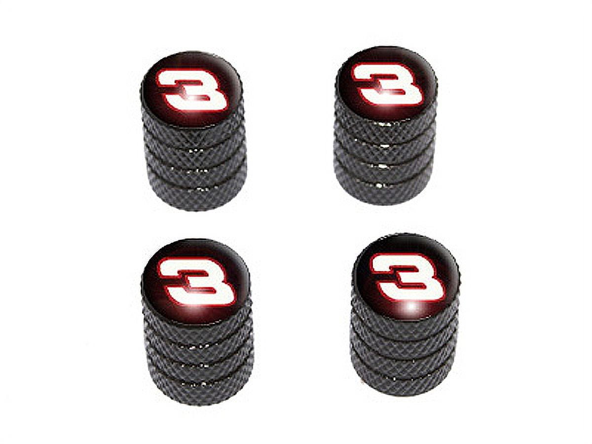 Race Car Number 3 - Valve Stem Caps - Walmart.com