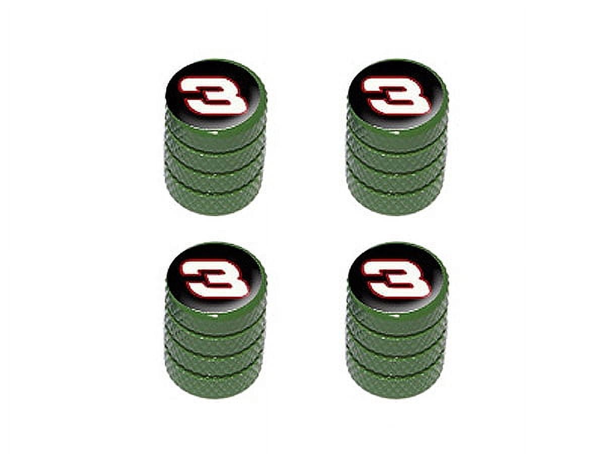 Race Car Number 3 - Valve Stem Caps - Walmart.com