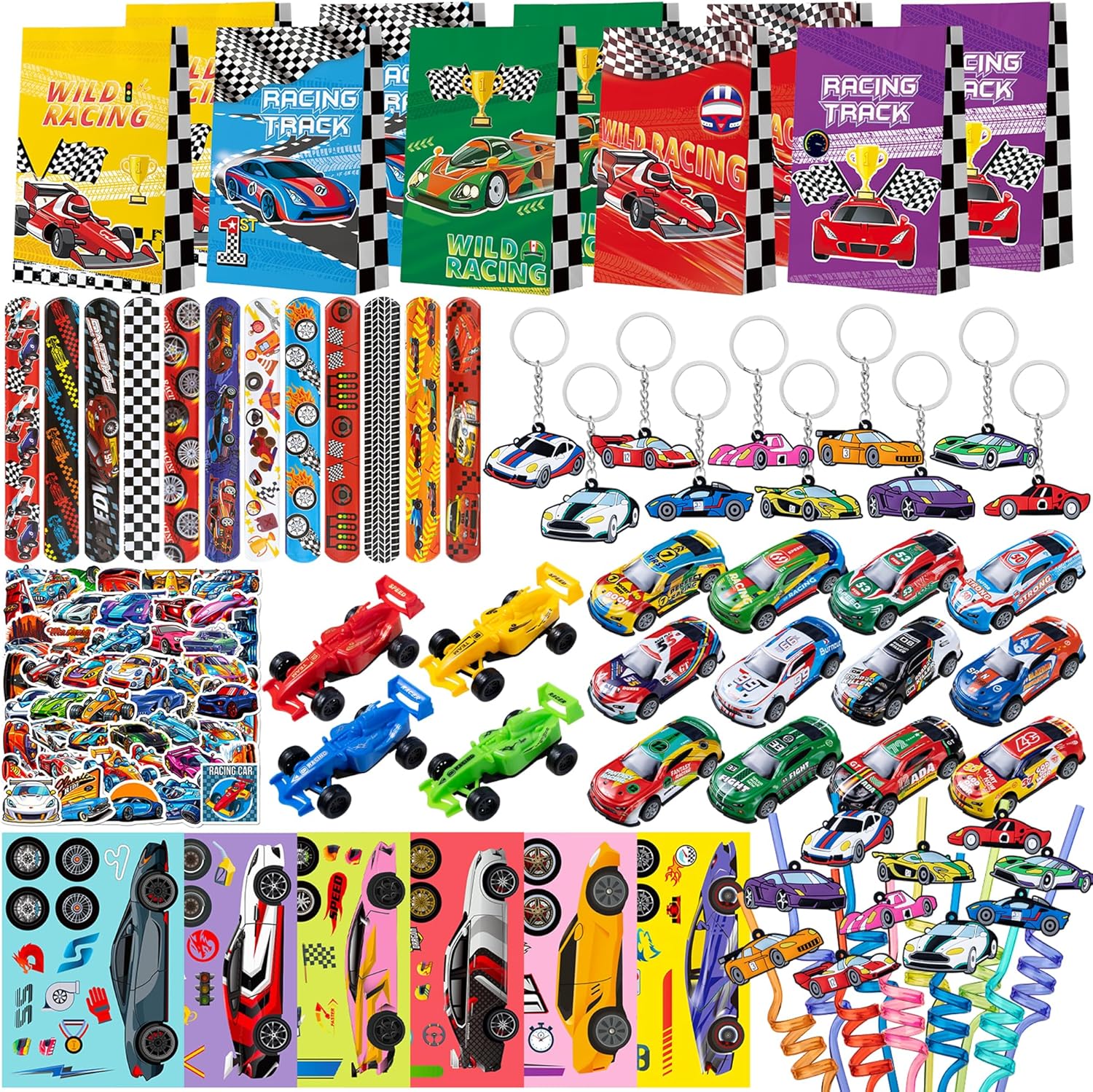 Race Car Party Favors Themed Party Supplies Goodie Bag Fillers ...