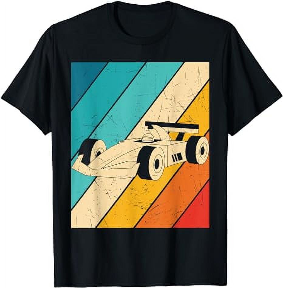 Race Car Retro Driver Racing T-Shirt - Walmart.com