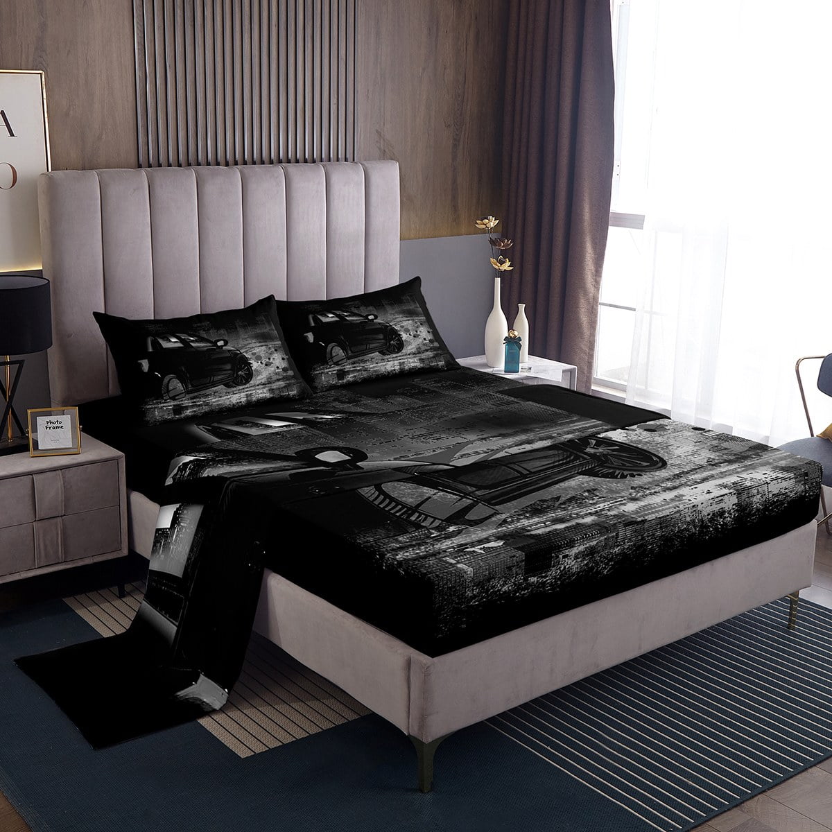 Race Car Sheet Set, Cool Sports Car Bed Sheets Set Extreme Speed Sports ...