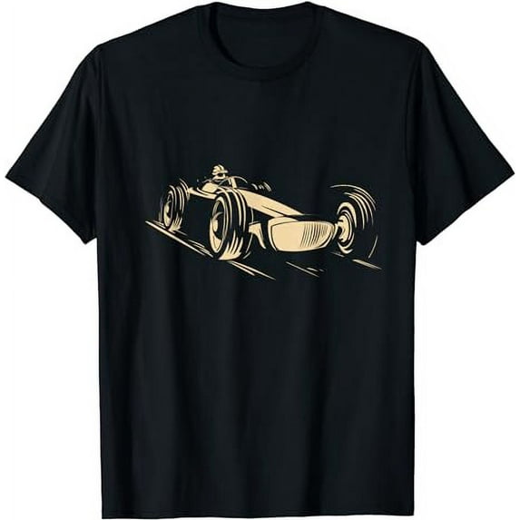Race Car T-Shirt Racing Sports Auto Racer Vintage Cool Tee - Walmart.com
