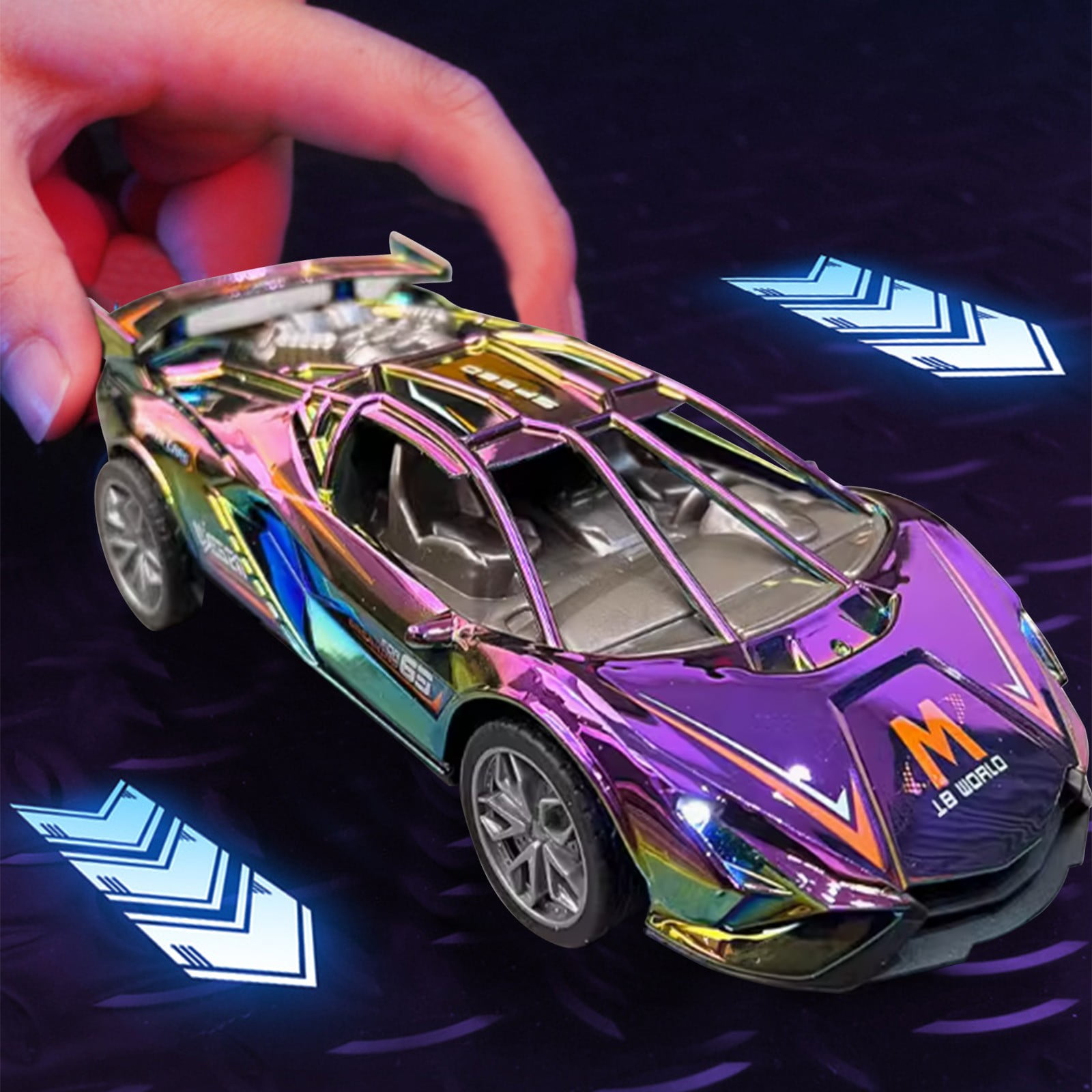 Race Car Toys,Boy Toys Age 6-8,Children's Audio Visual Sports Car,Car ...