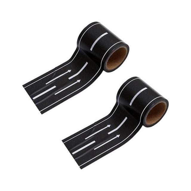 Race Car Track Road Tape Kids Toy Train Tape Sticker Roll for Cars ...