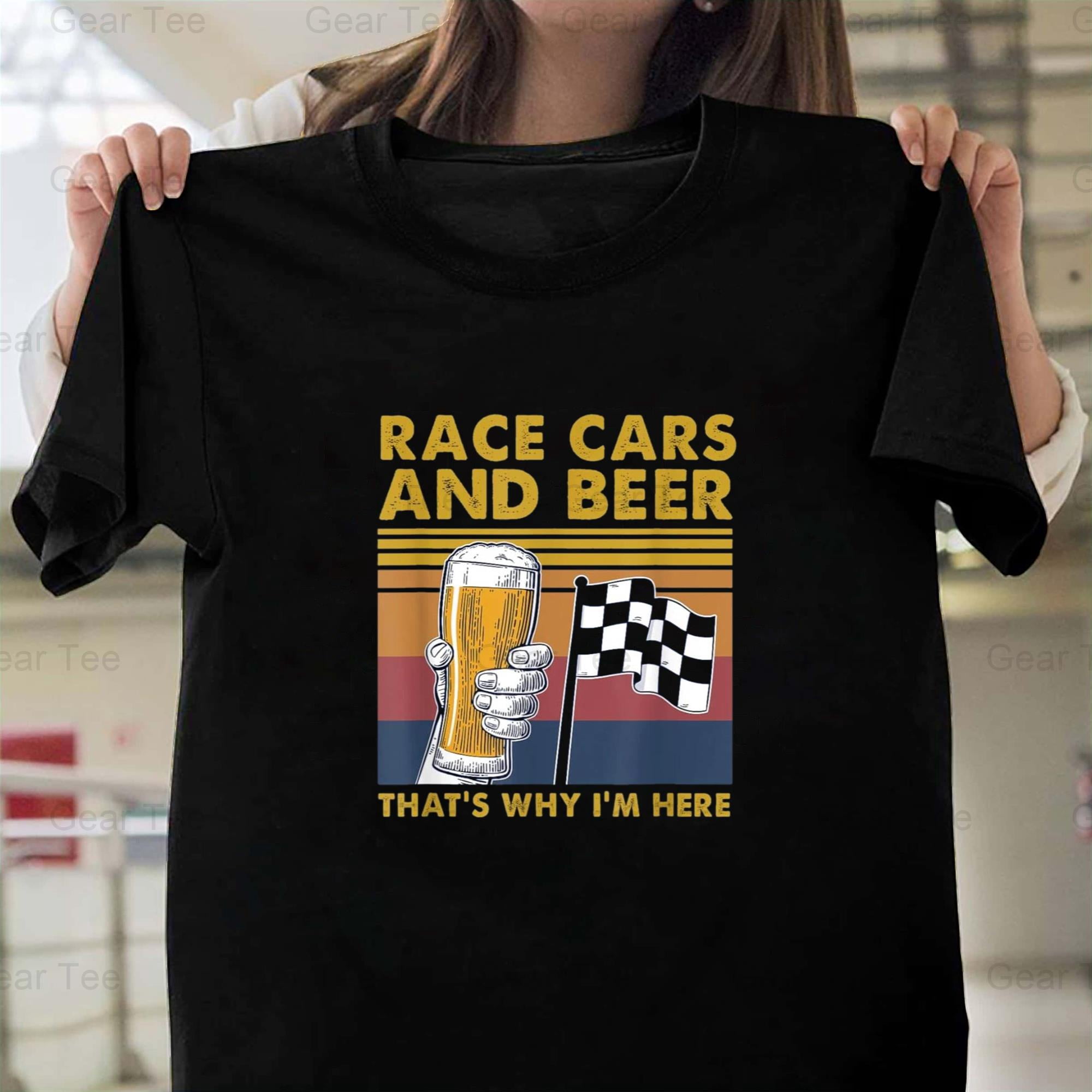 Race Cars, Checkered Flag, Beer, Funny, That's Why I'm Here, Sport ...