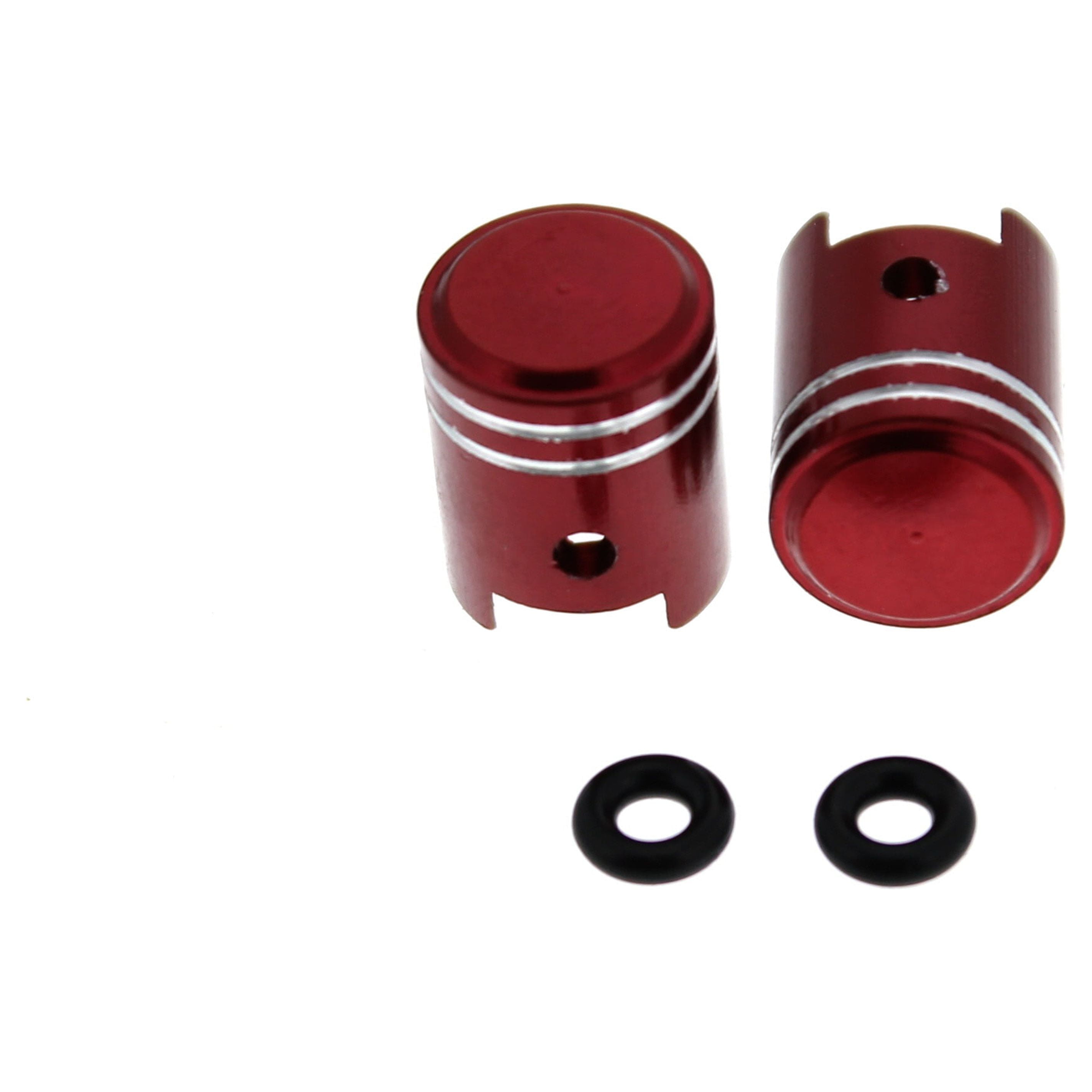 Race-Driven Piston Tire Valve Wheel Air Port Dust Cover Stem Cap Caps ...