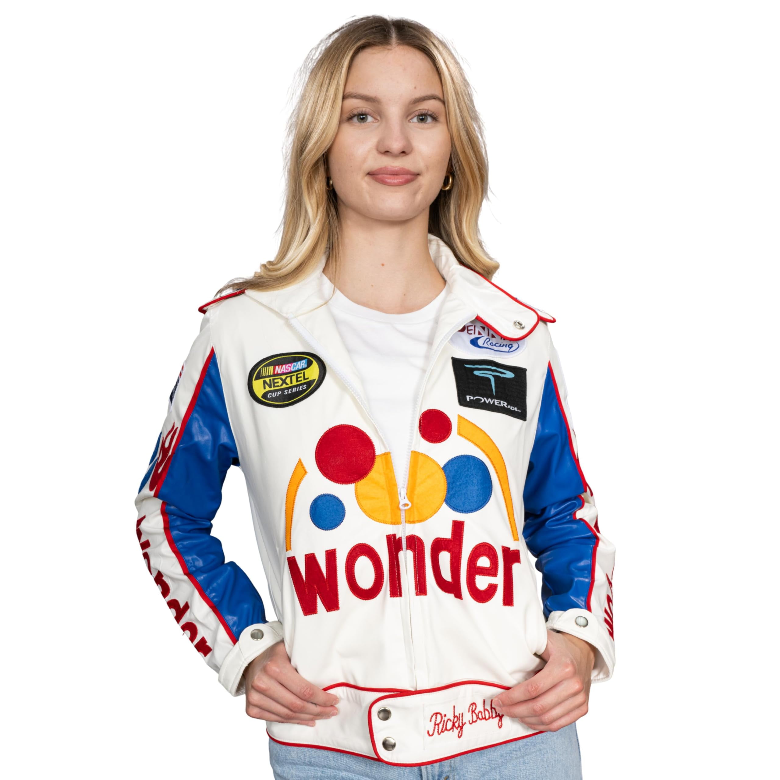 Race Driver Wonder Stock Car Racing Movie Women’s Jacket with Patches ...