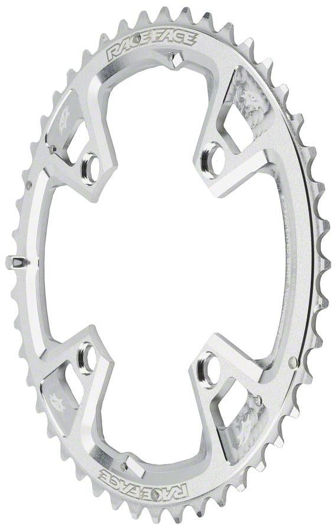 Race Face 9-Speed Race Chainring, 44t x 104mm Silver - Walmart.com