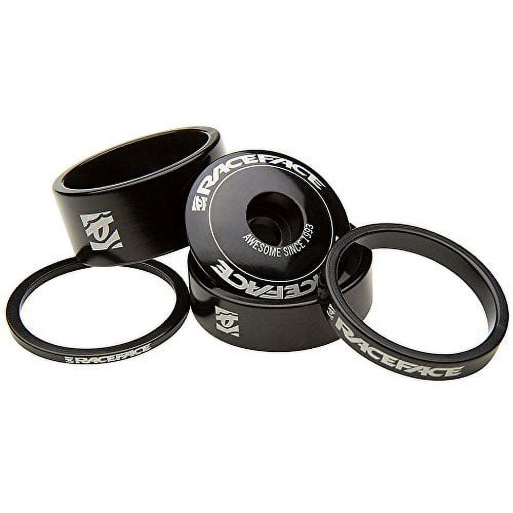 Race Face Headset Spacer Kit with Top Cap, Aluminum, Black - Walmart.com