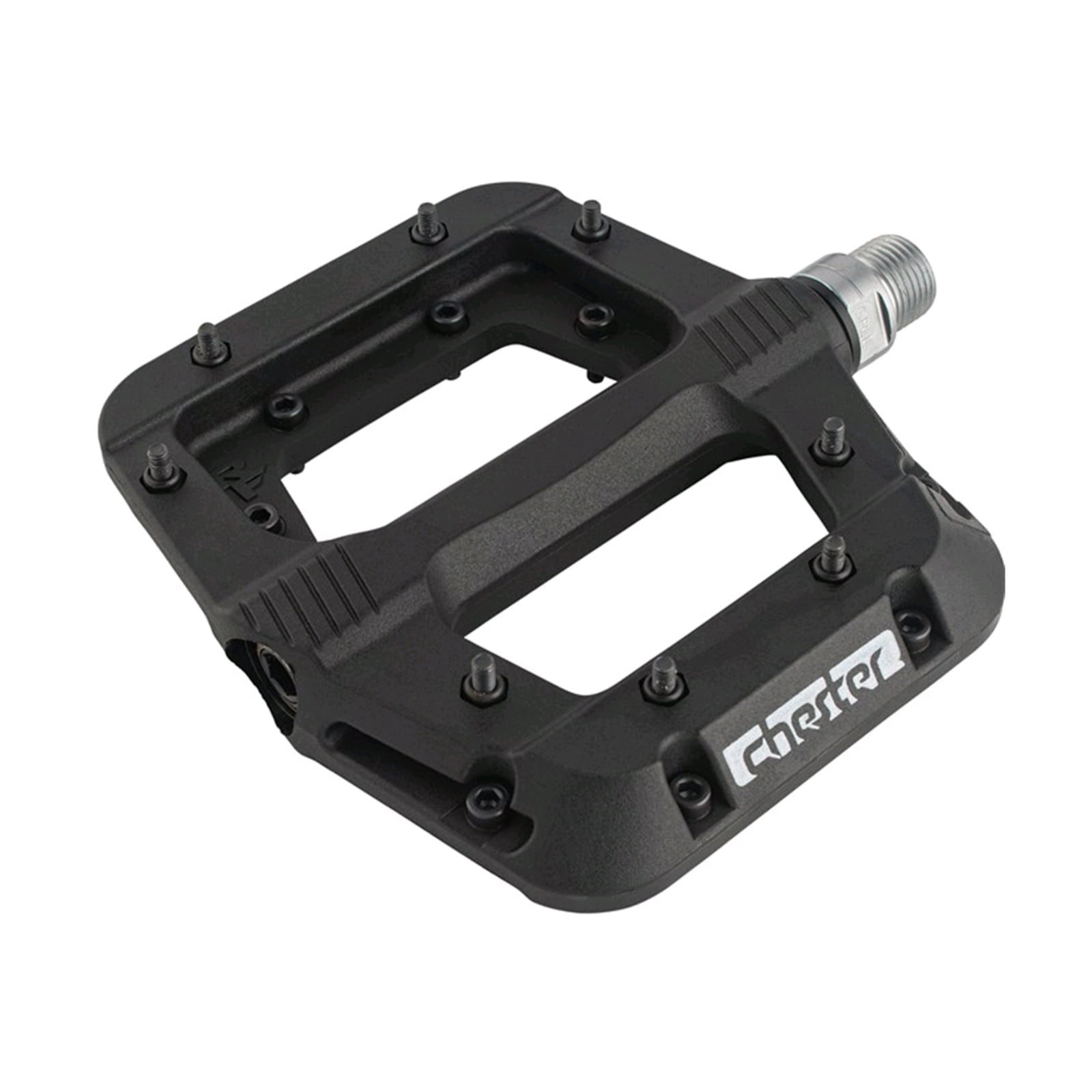 Race Face Chester Composite Platform Mountain Bike Pedals, 9/16", Black ...