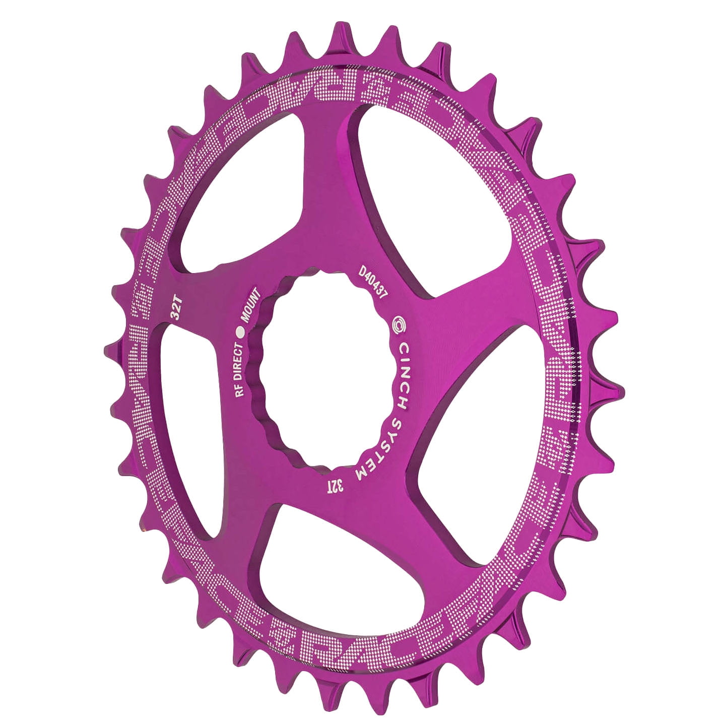 Race Face Cinch Direct Mount Chainring, 32T, Purple - Walmart.com