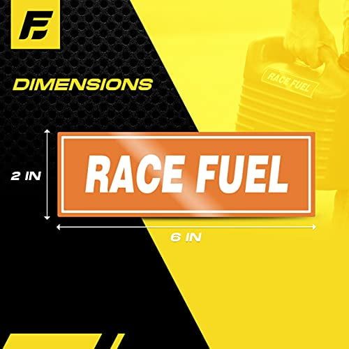 Race Fuel Sticker for Fuel Cans, Drums, Containers and Tanks - Weather ...