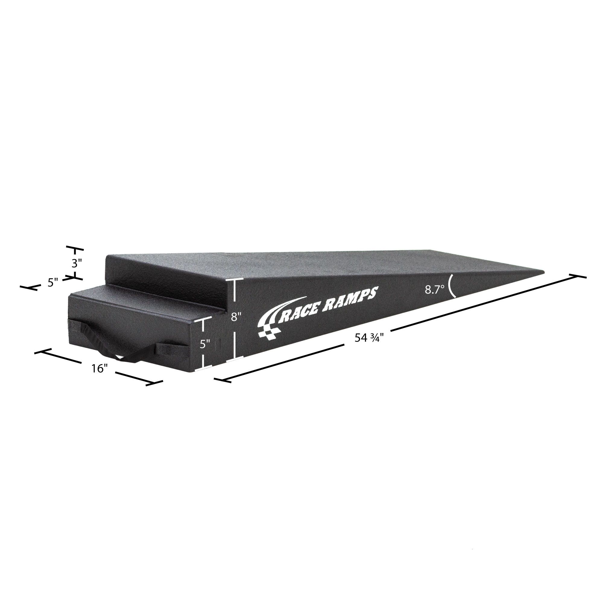 Race Ramps RR-30 Rally Ramps - 5in Lift for 8in W Tires - 16 Degree ...