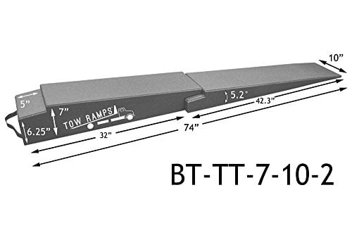 Race Ramps Tow Ramps 74in. Flatbed HD Tow Ramps (2 Piece) - Walmart.com