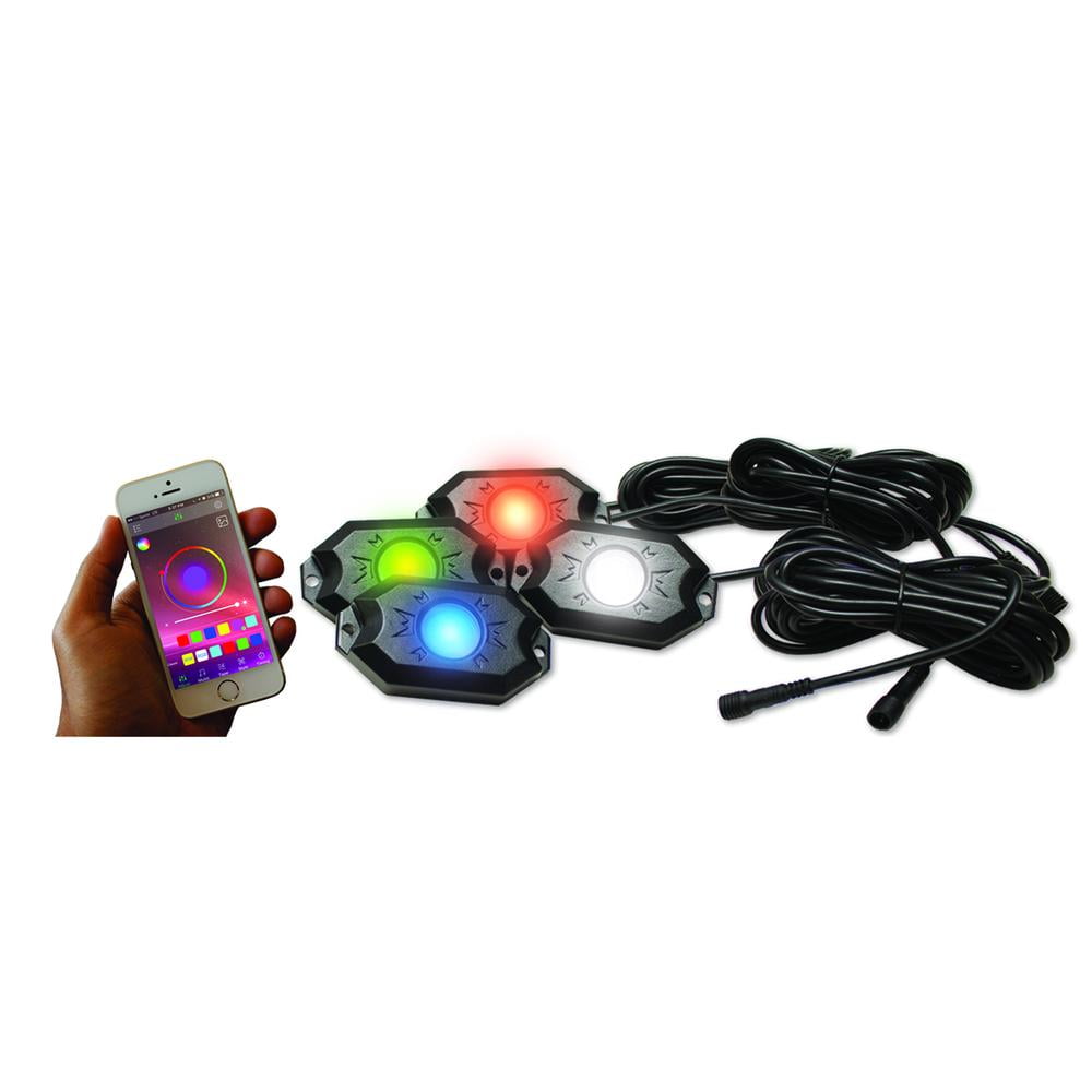 Race Sport 4 POD RGB W Hi Power Rock Light Comp - Walmart.com