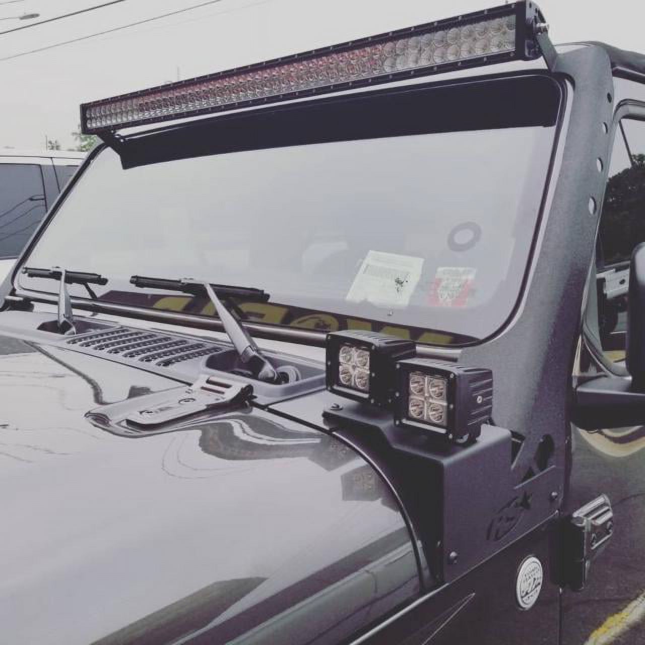 Race Sport 50 inch Straight Light Bar Jeep JL roof mounting bracket ...