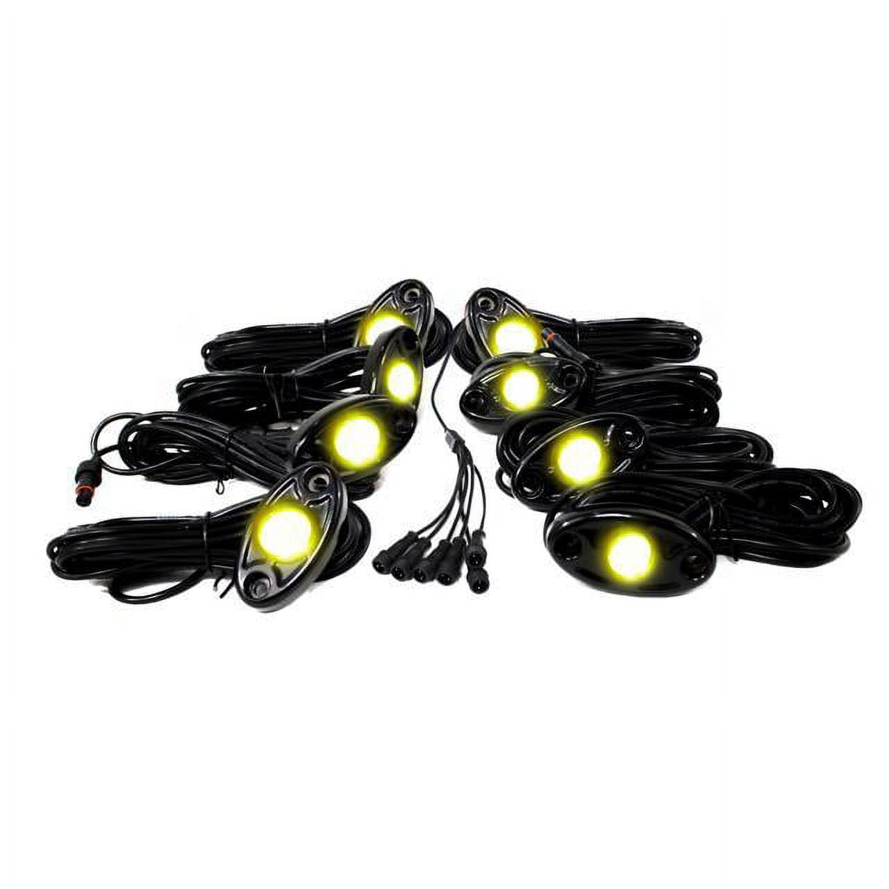 Race Sport 8 LED Glow Pod Kit with Brain Box IP68 12V with All Hardware ...