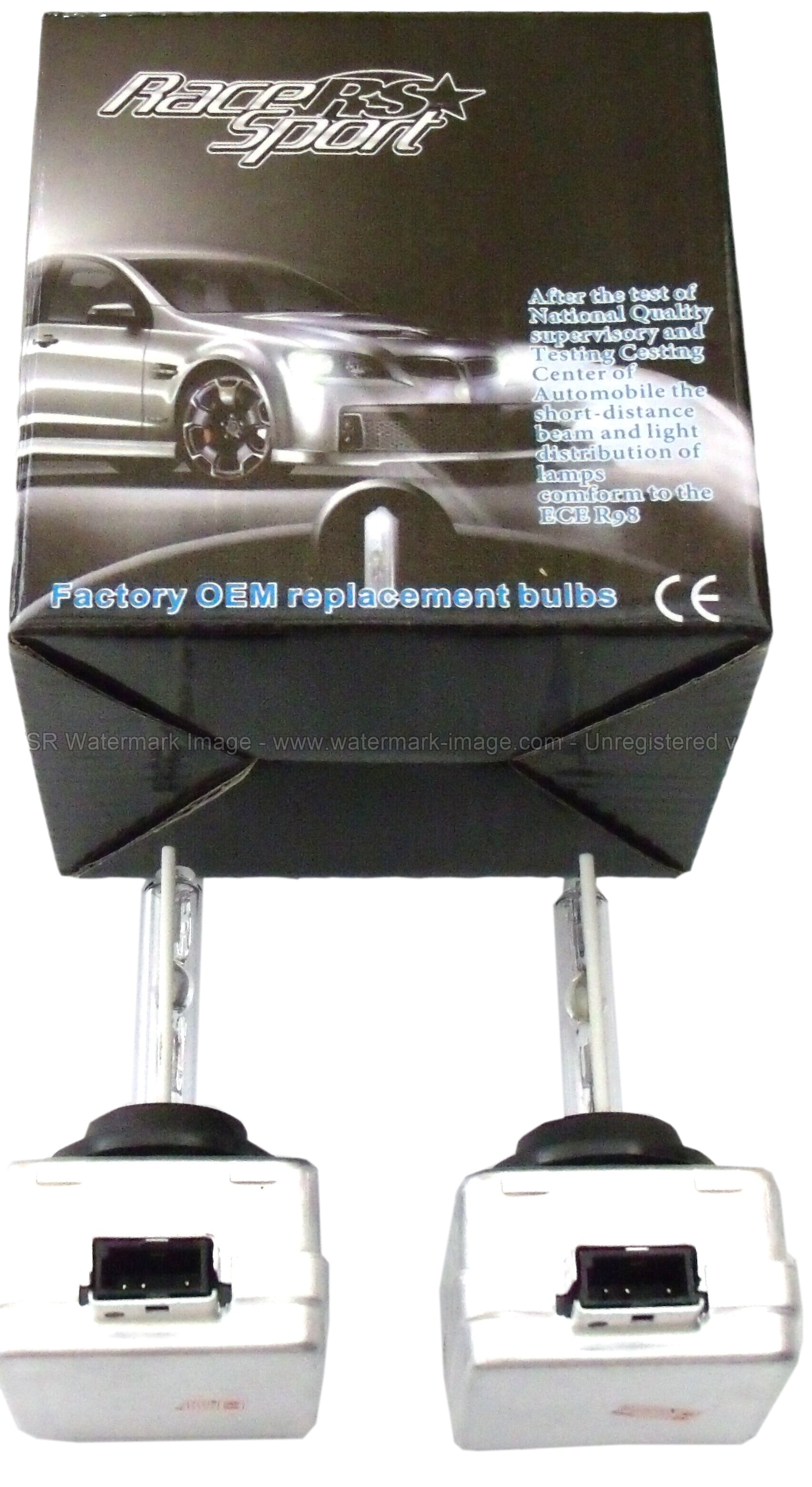 Race Sport D3 6K OEM Factory HID Replacement Headlight Bulbs, Diamond ...