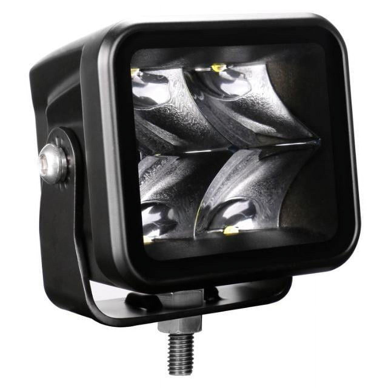 Race Sport Lighting Auxiliary Light Fit 3 Inch Flood Beam Blacked Out ...