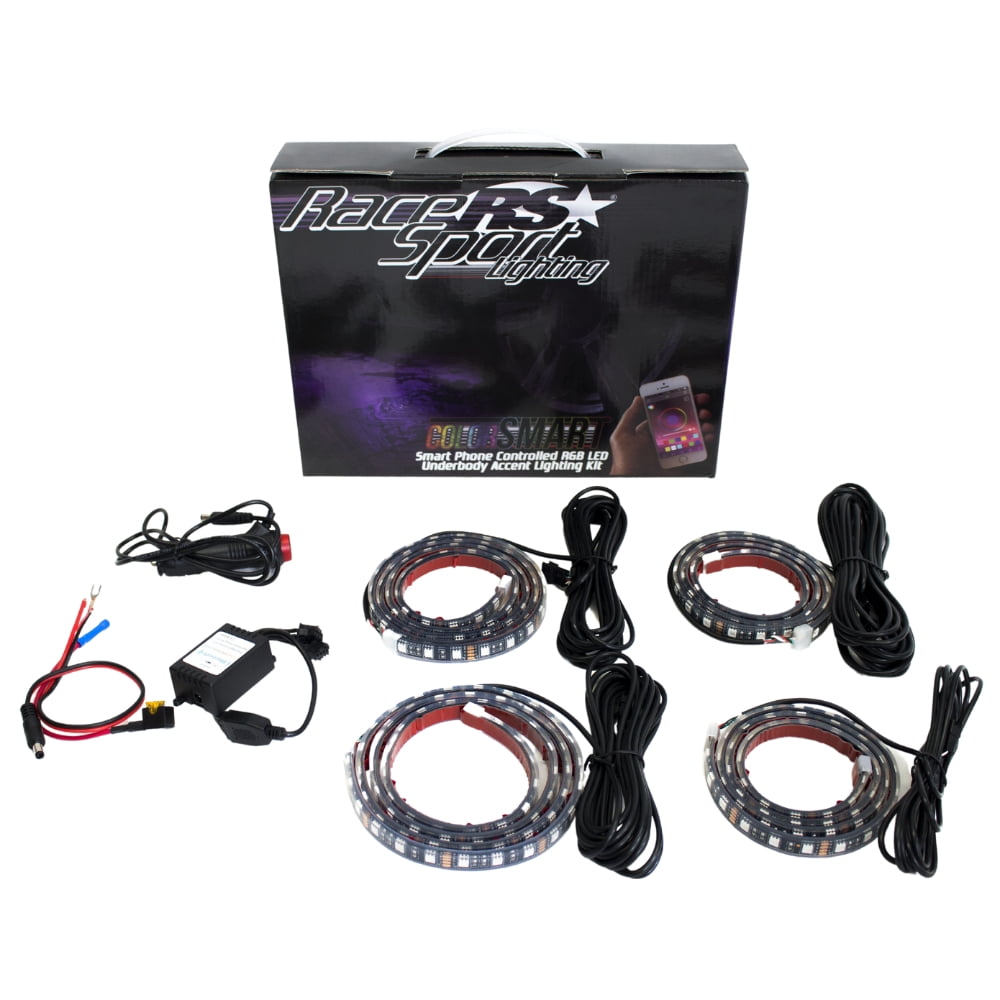 New Racesport RSBTRGBL2 ColorSMART RGB LED Underbody Kit with ...
