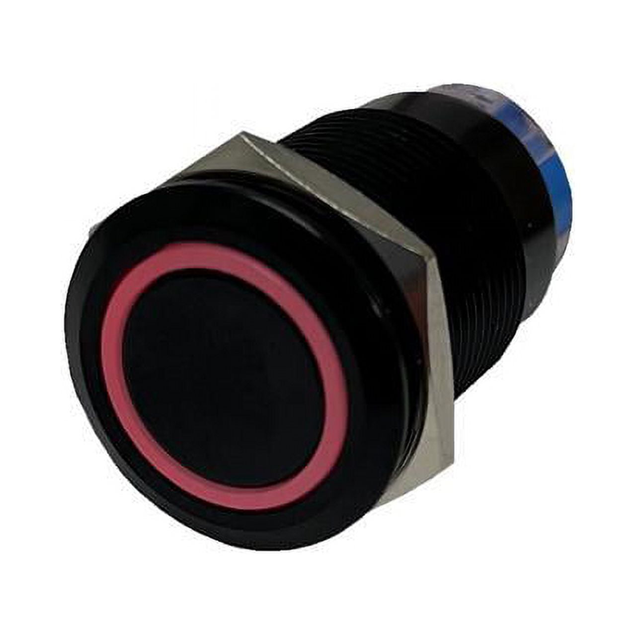 Race Sport Lighting RSMB19MMR 19 mm Flush Mount Pre-Wired Momentary LED ...